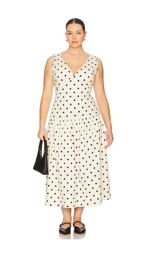 L'ACADEMIE L'Academie Polina Midi Dress